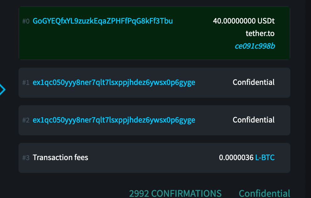 Liquid: Support unblinding · Issue #523 · mempool/mempool · GitHub