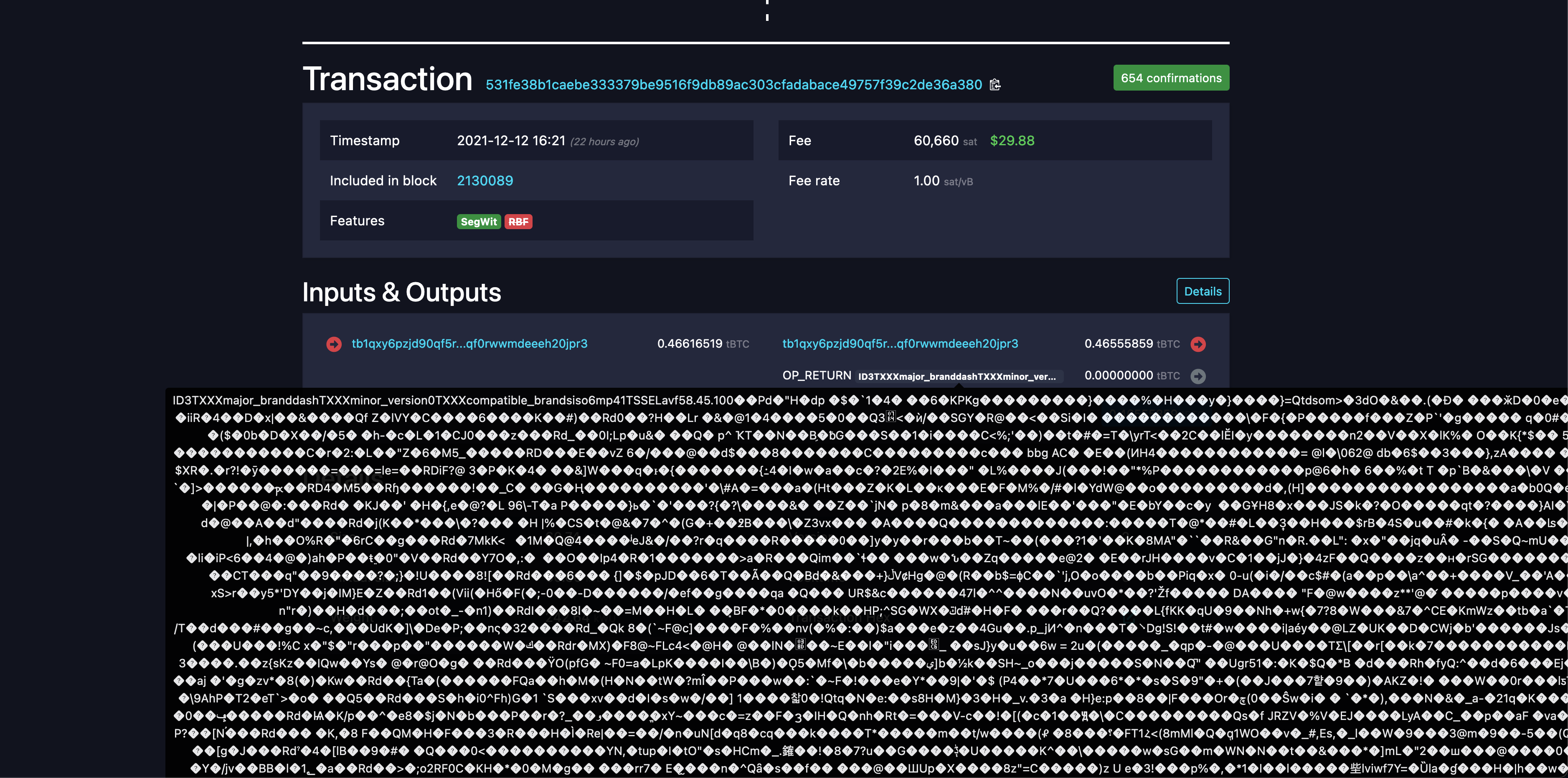Handle large OP_RETURN data · Issue #1007 · mempool/mempool · GitHub