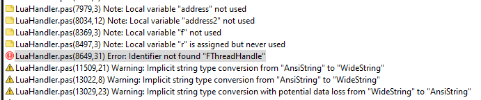 Identifier not found: "FThreadHandle" in LuaHandler · Issue #2267 · cheat-engine/cheat-engine ...