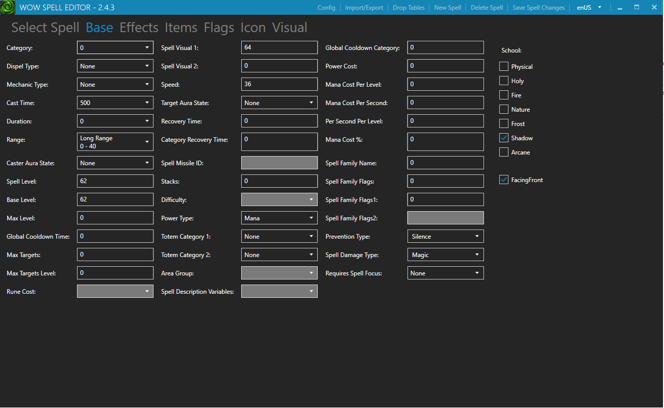 Can't copy data from Spelleditor to Spell_Template (cMangos 2.4.3) · Issue #177 · stoneharry/WoW ...