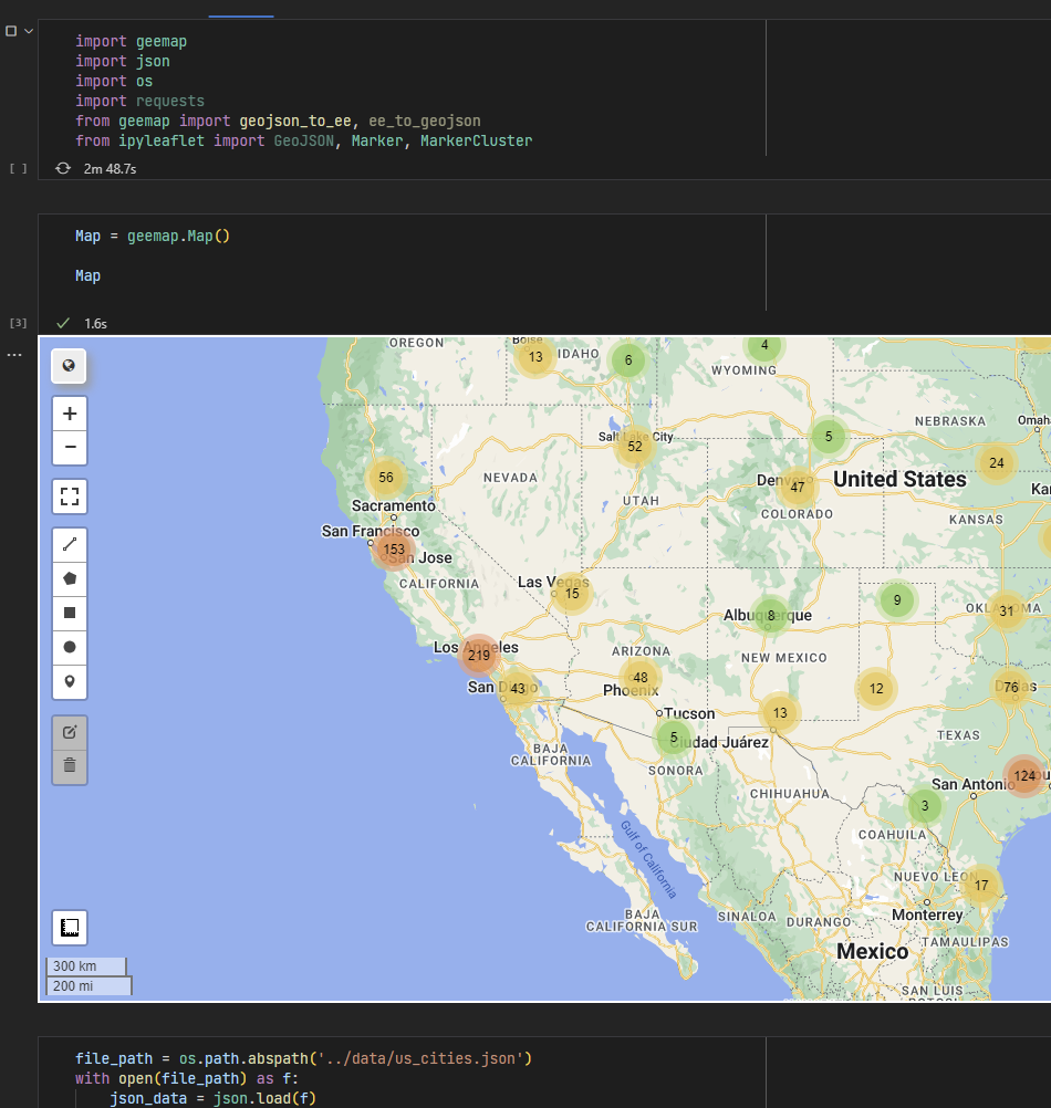 Tutorial 6: Map.add(marker_cluster) running for very long time · gee-community geemap ...