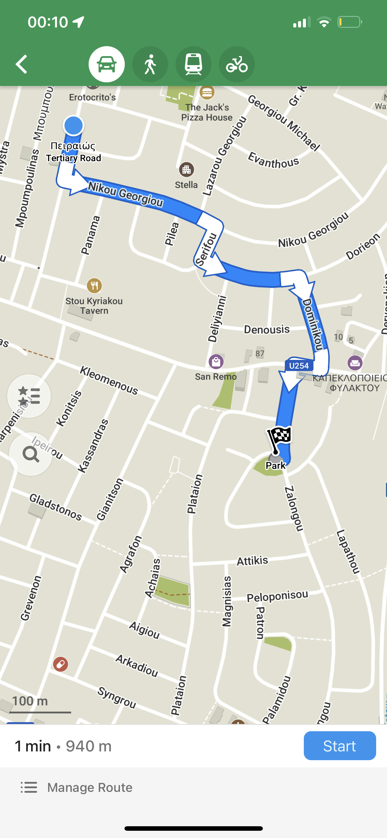 [routing] Not optimal route in Cyprus. · Issue #1178 · organicmaps/organicmaps · GitHub