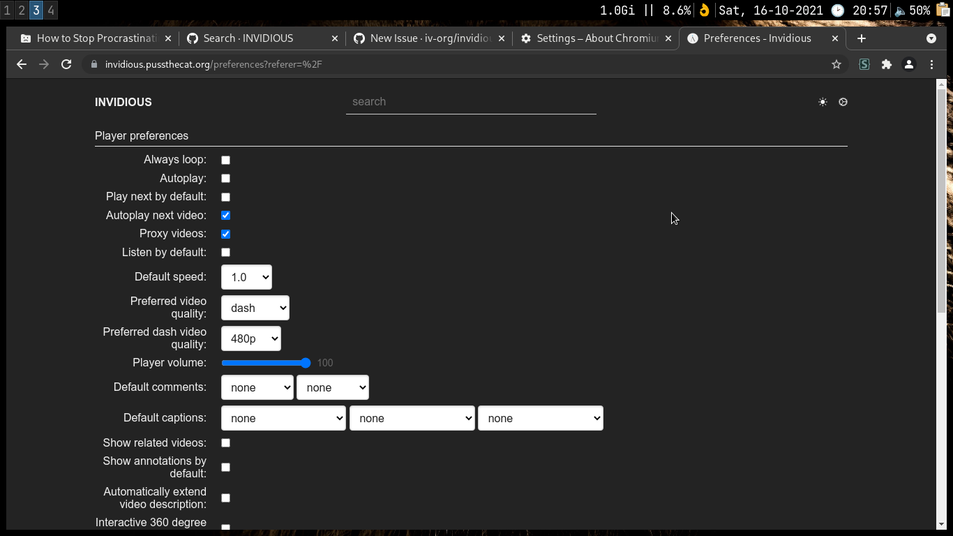 [Bug] Invidious sometimes(quite often really) crashes with a SIGSEV error on chromium. · Issue ...