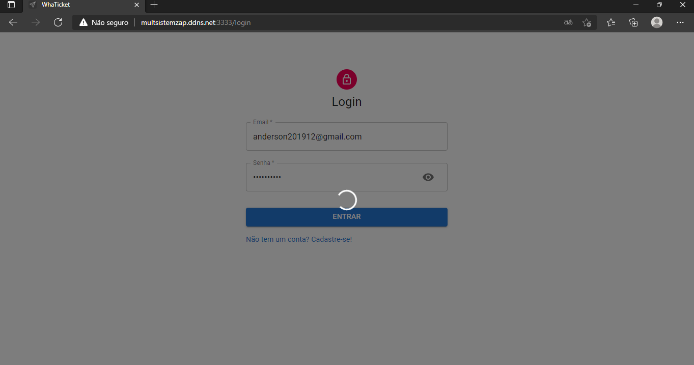 Não consigo loga em outro computador · Issue #341 · canove/whaticket-community · GitHub