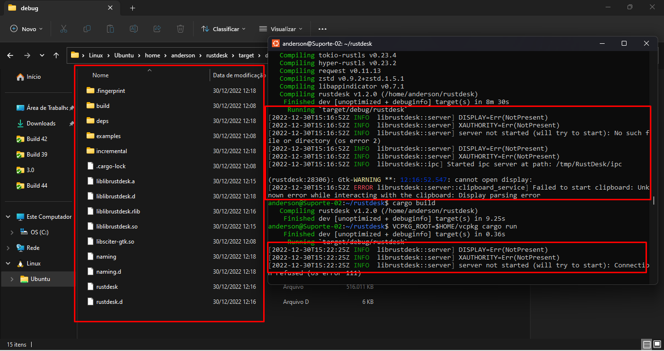 Não consigo fazer build para exportar EXE · rustdesk rustdesk · Discussion #2690 · GitHub