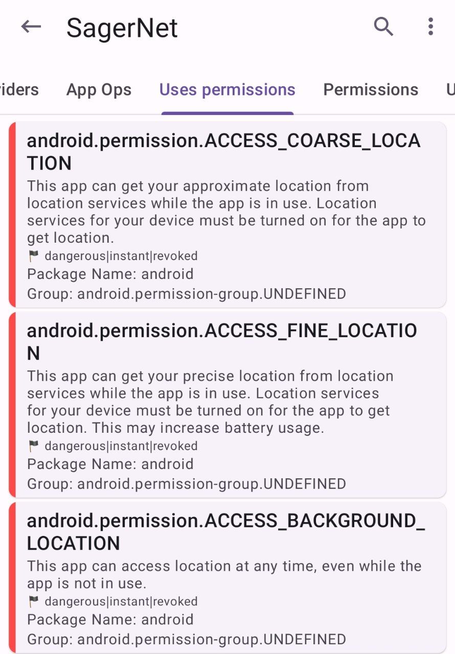 Question about SN Privacy & Request · Issue #438 · SagerNet/SagerNet · GitHub