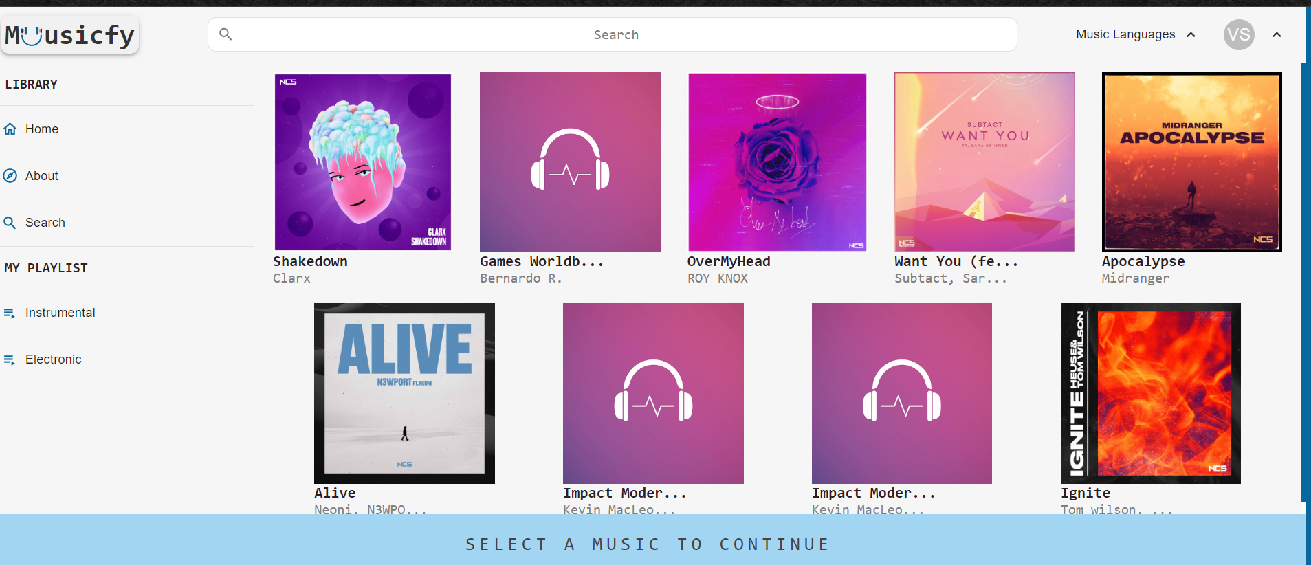 GitHub - shiva-m-kr/sangeet: Music Player app built with React.js