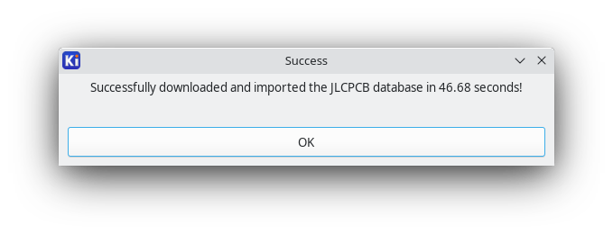 Not Able to Download JLC Library Database (404) · Issue #241 · Bouni/kicad-jlcpcb-tools · GitHub