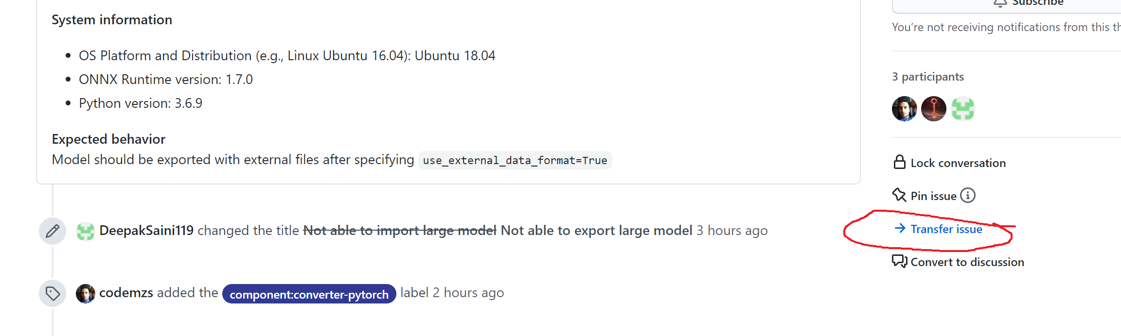 Not able to export large model · Issue #7840 · microsoft/onnxruntime · GitHub