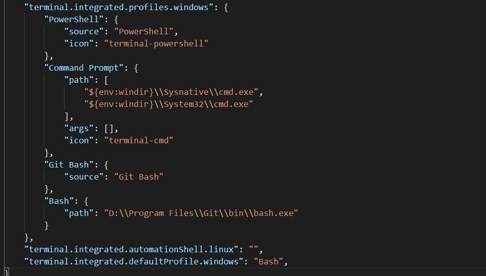 All my terminals are gone and I can't get rid of the defaults · Issue ...