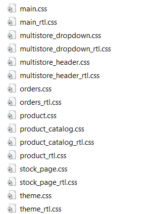 The generated CSS files for RTL didn't use in BackOffice theme · Issue #26422 · PrestaShop ...