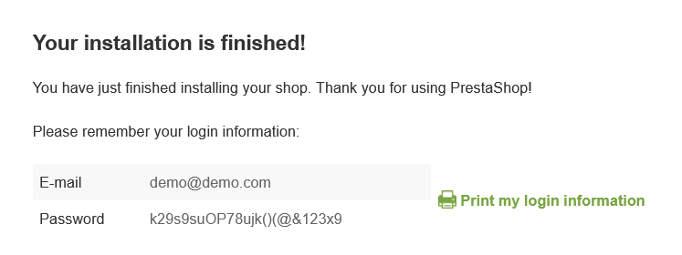Password Bug With Ampersand Symbol During Initial Installation · Issue 26645 · Prestashop 