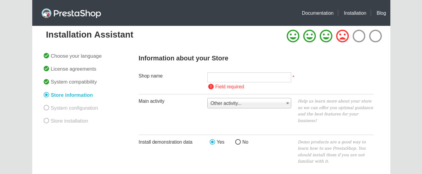 PS installer theme refacto · Issue #27132 · PrestaShop/PrestaShop · GitHub