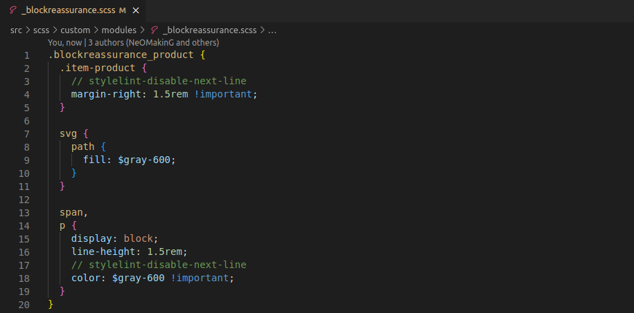 Do not override the blockreassurance appearance colors · Issue #277 · PrestaShop/hummingbird ...