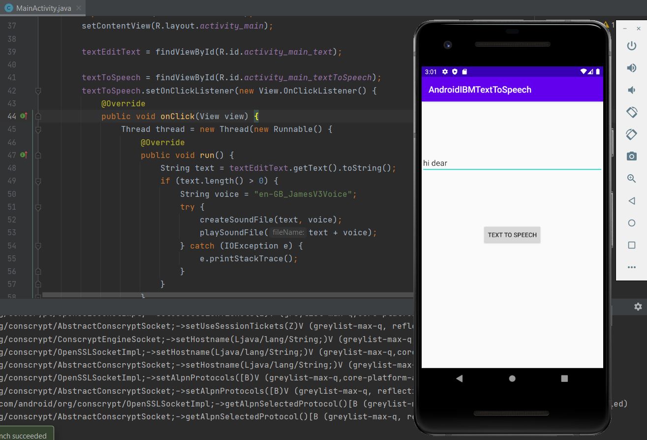 GitHub - Zainab3li/Android-ibm-tts-and-stt: In this task, I have ...