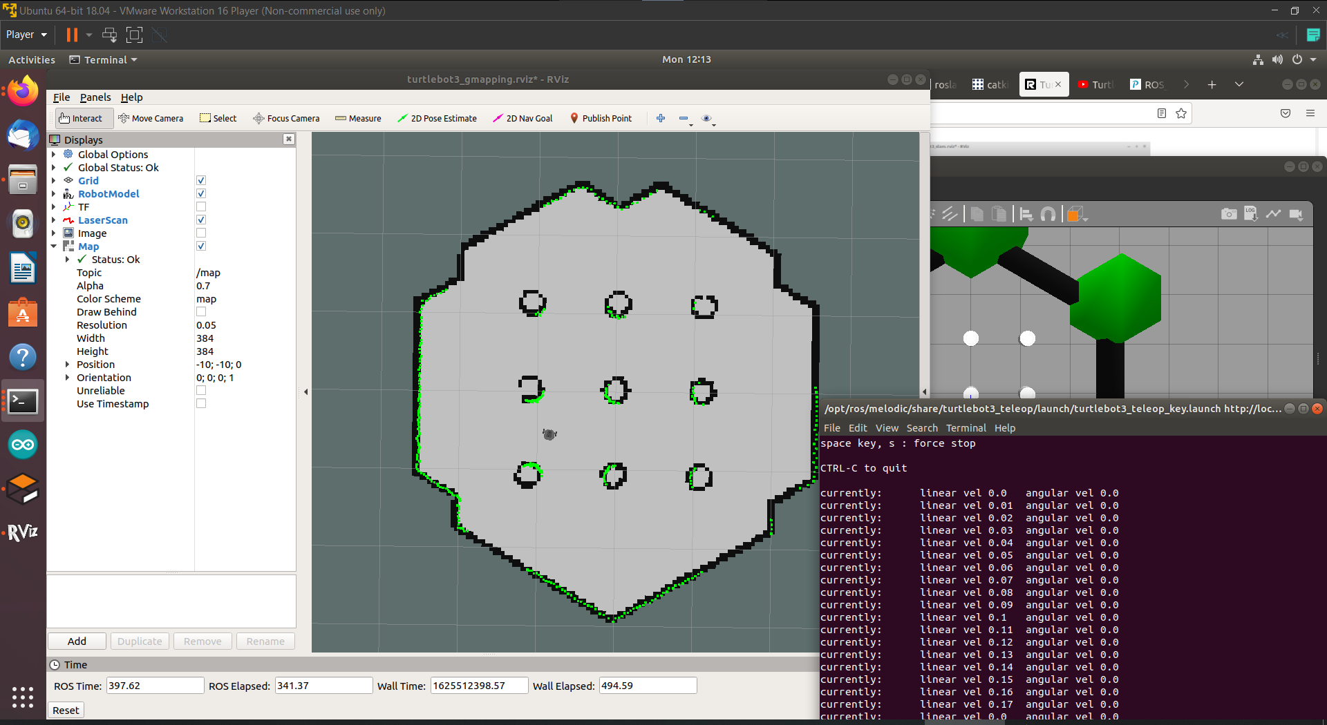 GitHub - Fai-B-A/Turtlebot3-With-SLAM: Creating and saving a map using turtlebot3 with gazebo ...