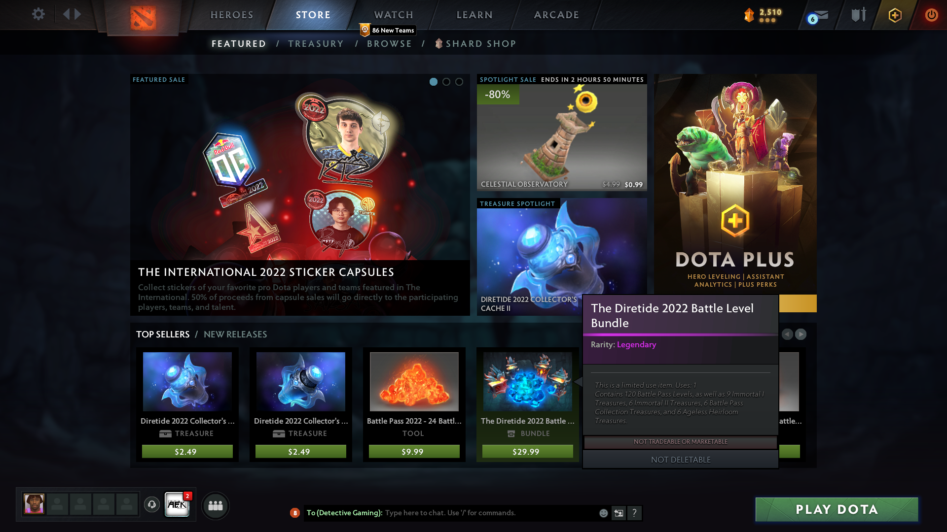 I cant buy the second level bundle · Issue #6449 · ValveSoftware/Dota2-Gameplay · GitHub