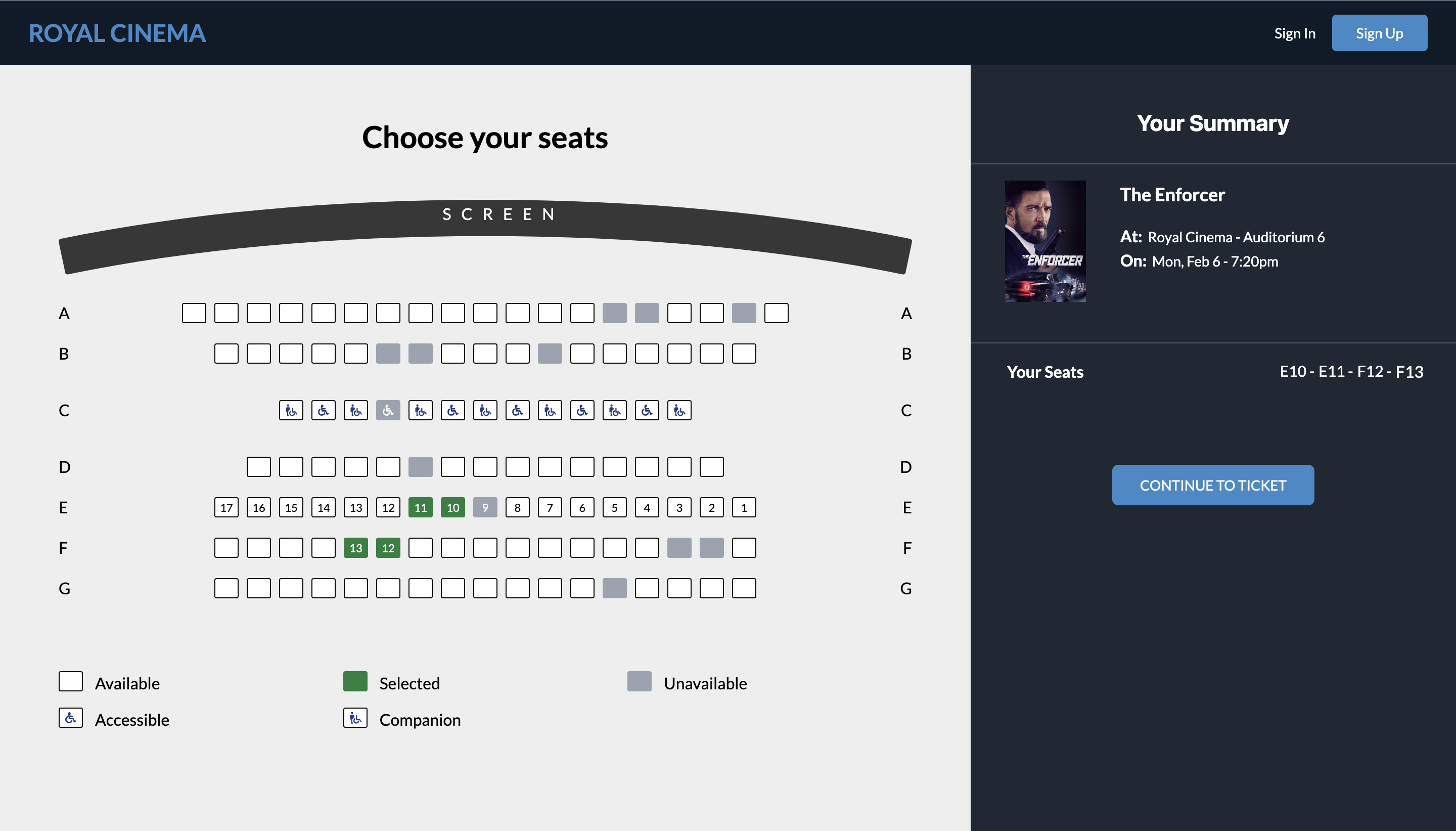 GitHub - VyLanTran/RoyalCinemaWebApp: Royal Cinema