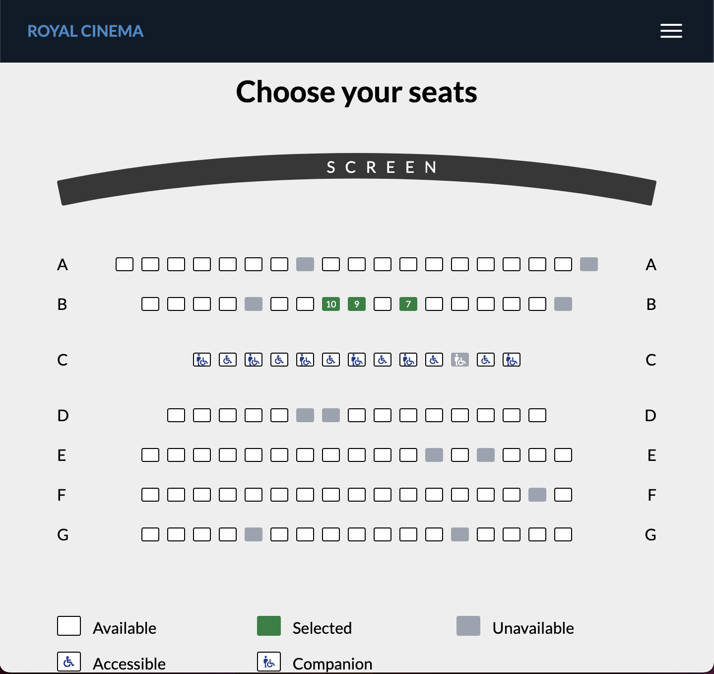 GitHub - VyLanTran/RoyalCinemaWebApp: Royal Cinema