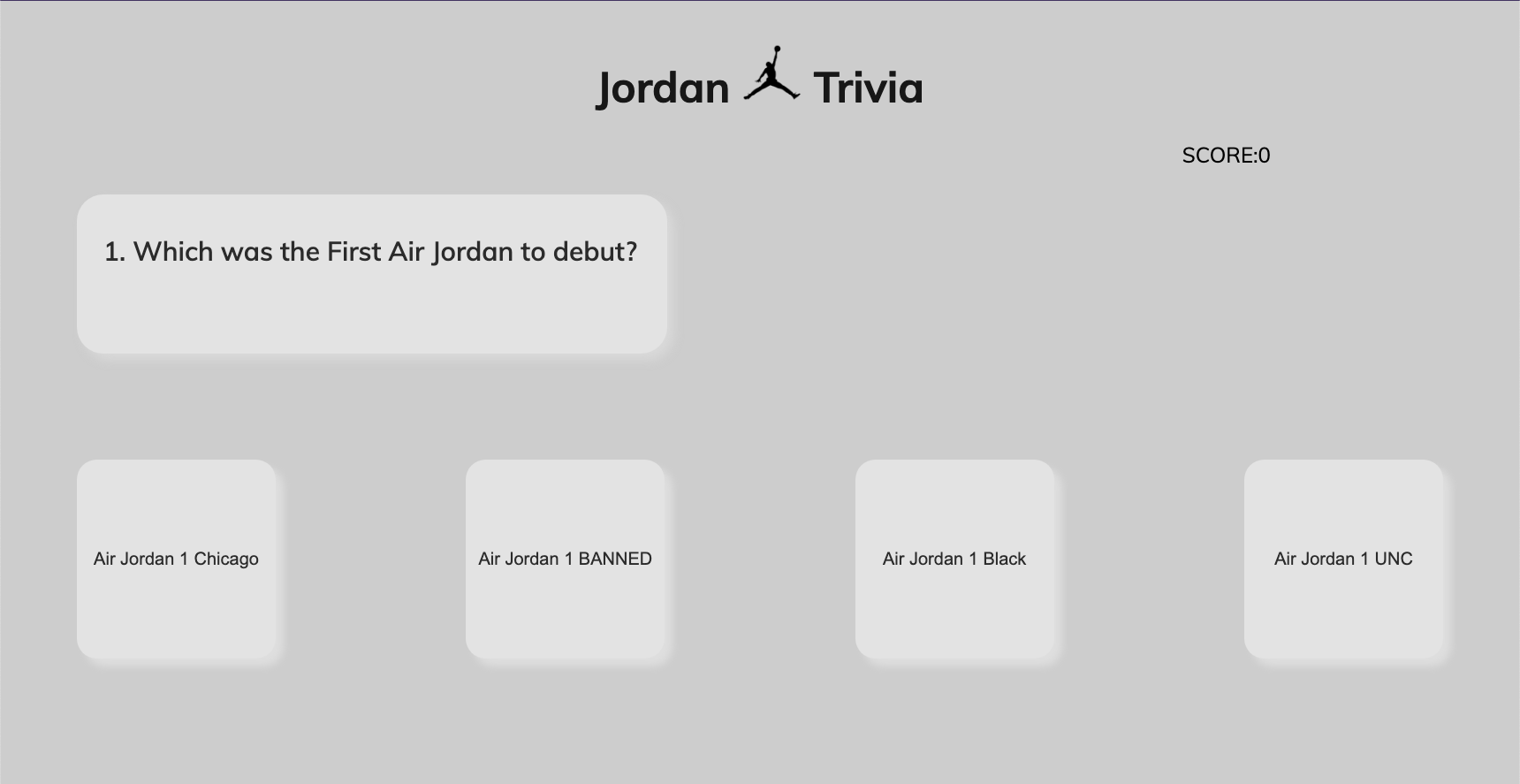 GitHub - ZavierLowe/Jordan-Trivia
