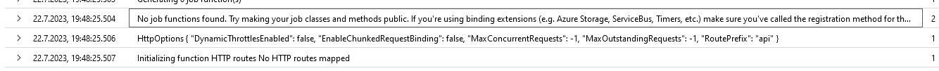 [BUG] Azure function works locally but not when deployed · Issue #1290 · Azure/azure-functions ...