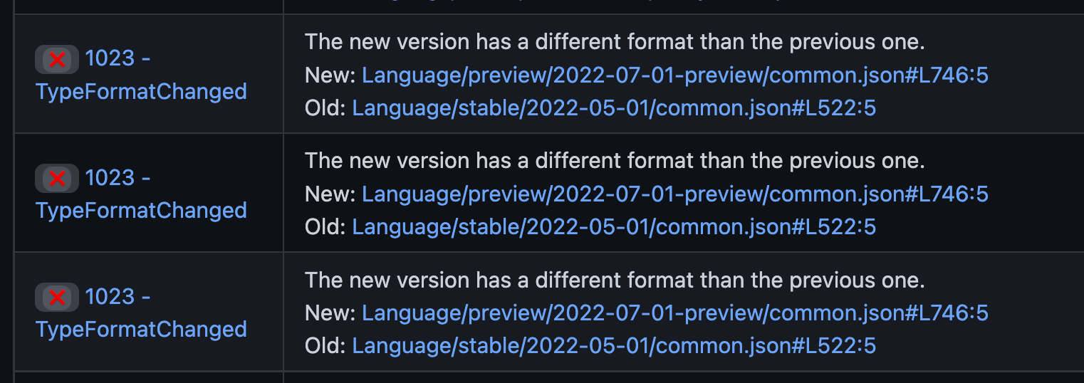 Duplicate errors reported in Breaking Changes PR check · Issue #3887 · Azure/azure-sdk-tools ...