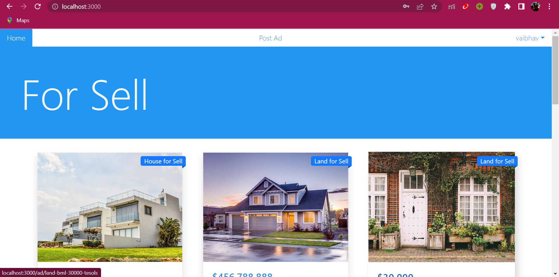 GitHub - vaibhav5140/Real-estate-MERN