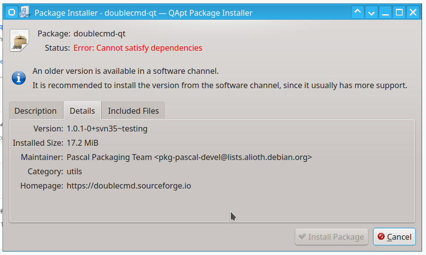 Unmet dependencies on Kubuntu 20.04 x64 for doublecmd-qt_1.0.1 x64 · Issue #280 · doublecmd ...