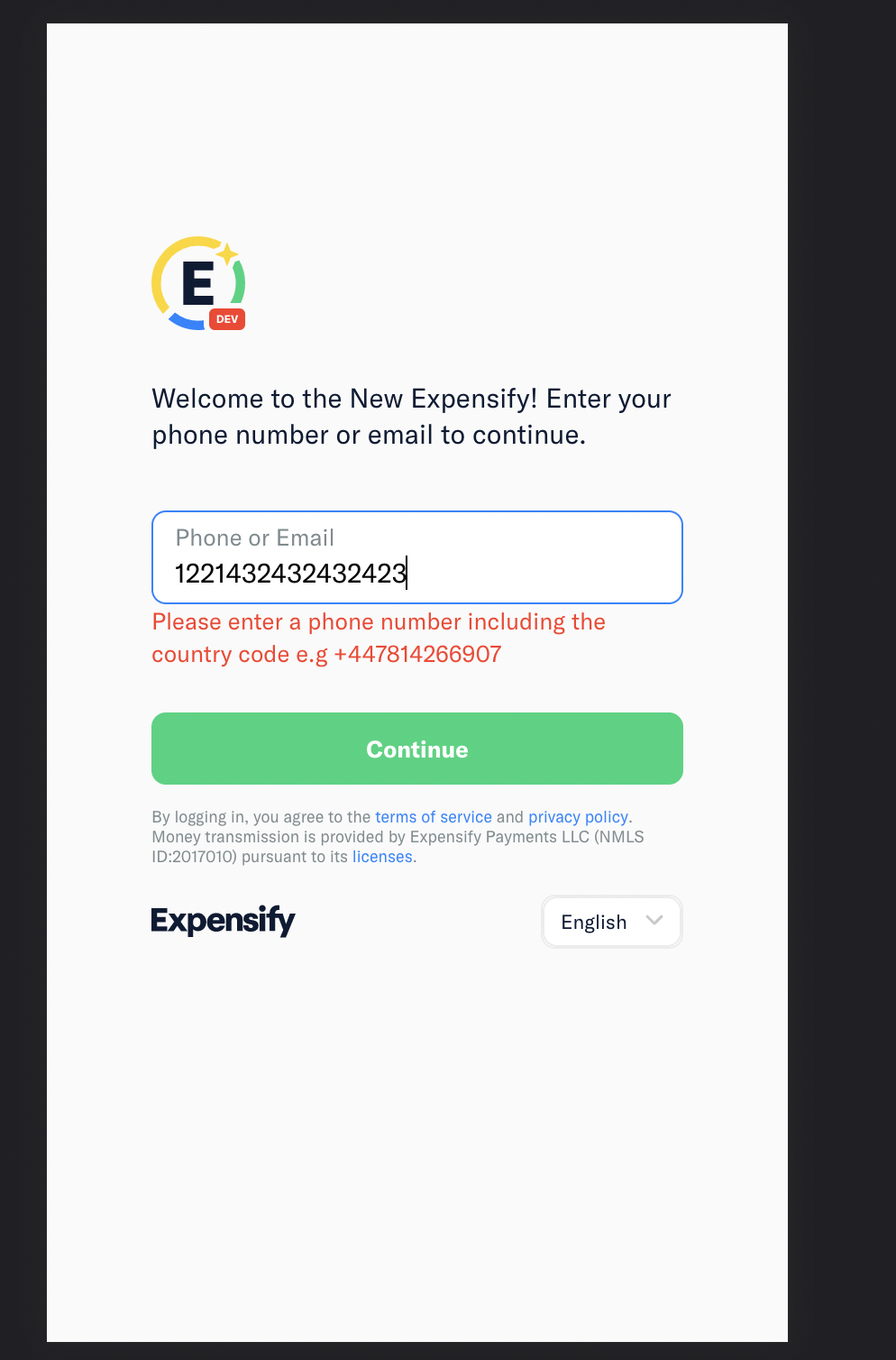 Phone Number Validation Message Issue in Login Page · Issue #4415 ...