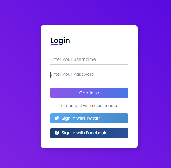 GitHub - AloisSailer/login-form: login form with links, HTML and CSS ...