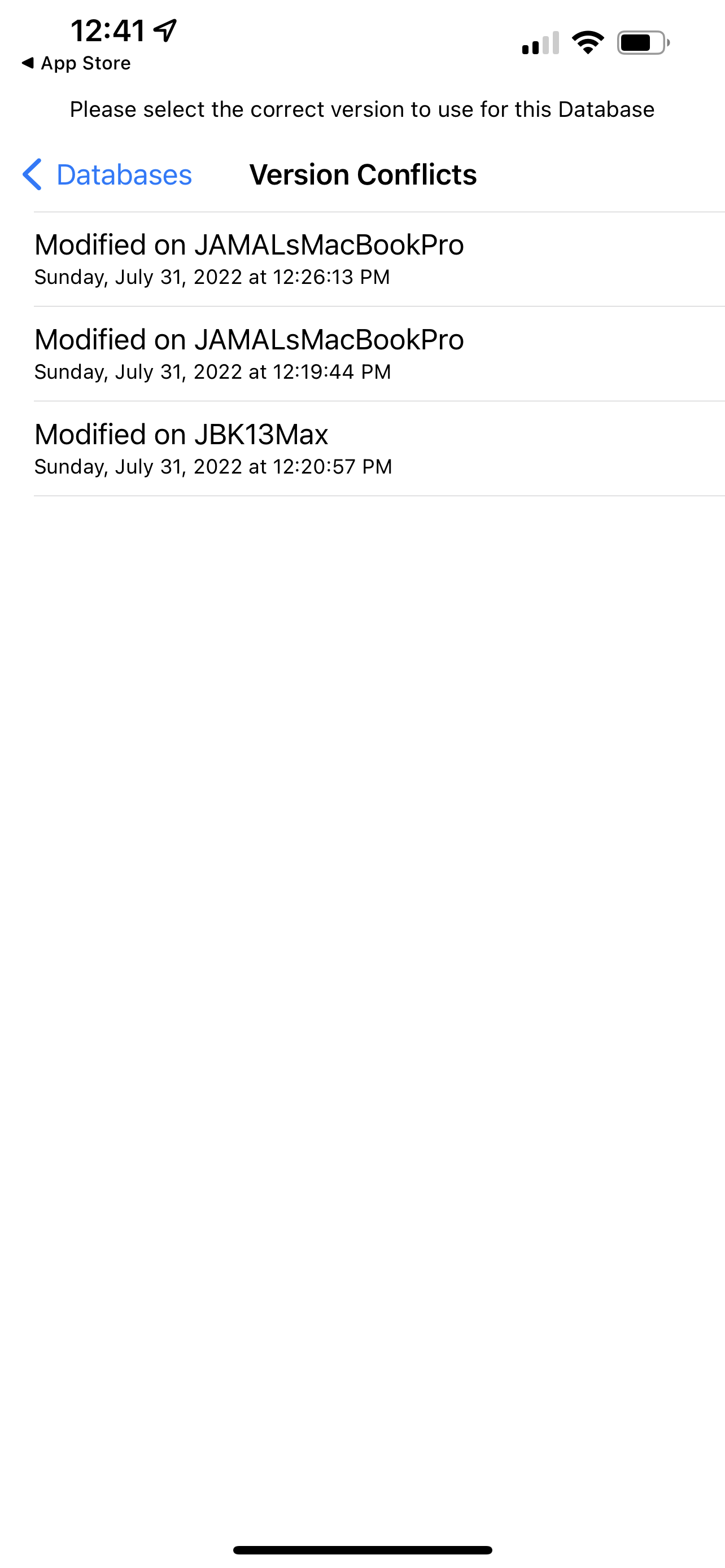 iCloud Sync conflict summary · Issue #637 · strongbox-password-safe/Strongbox · GitHub