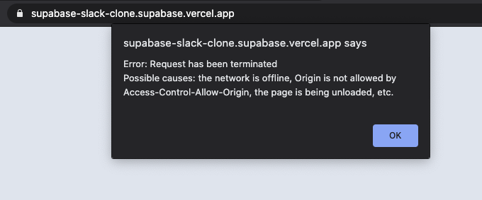 Origin is not allowed by Access-Control-Allow-Origin · Issue #419 · supabase/supabase · GitHub