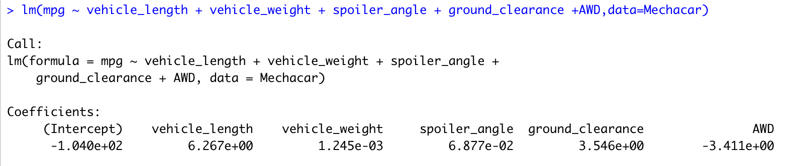 GitHub - OliviaOk24/MechaCar_Statistical_Analysis