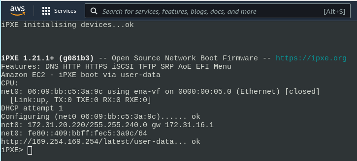 In loop trying to get DHCP configuration · ipxe ipxe · Discussion #745 · GitHub