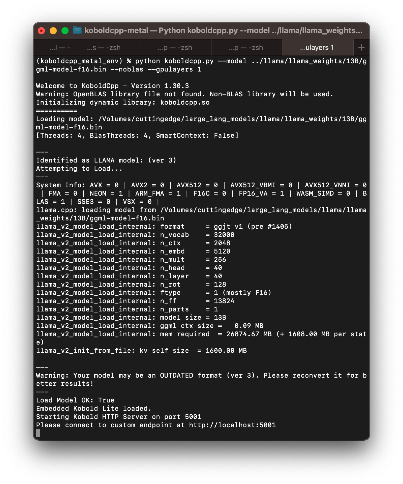 [Enhancement] Add support for Metal inference · Issue #216 · LostRuins/koboldcpp · GitHub