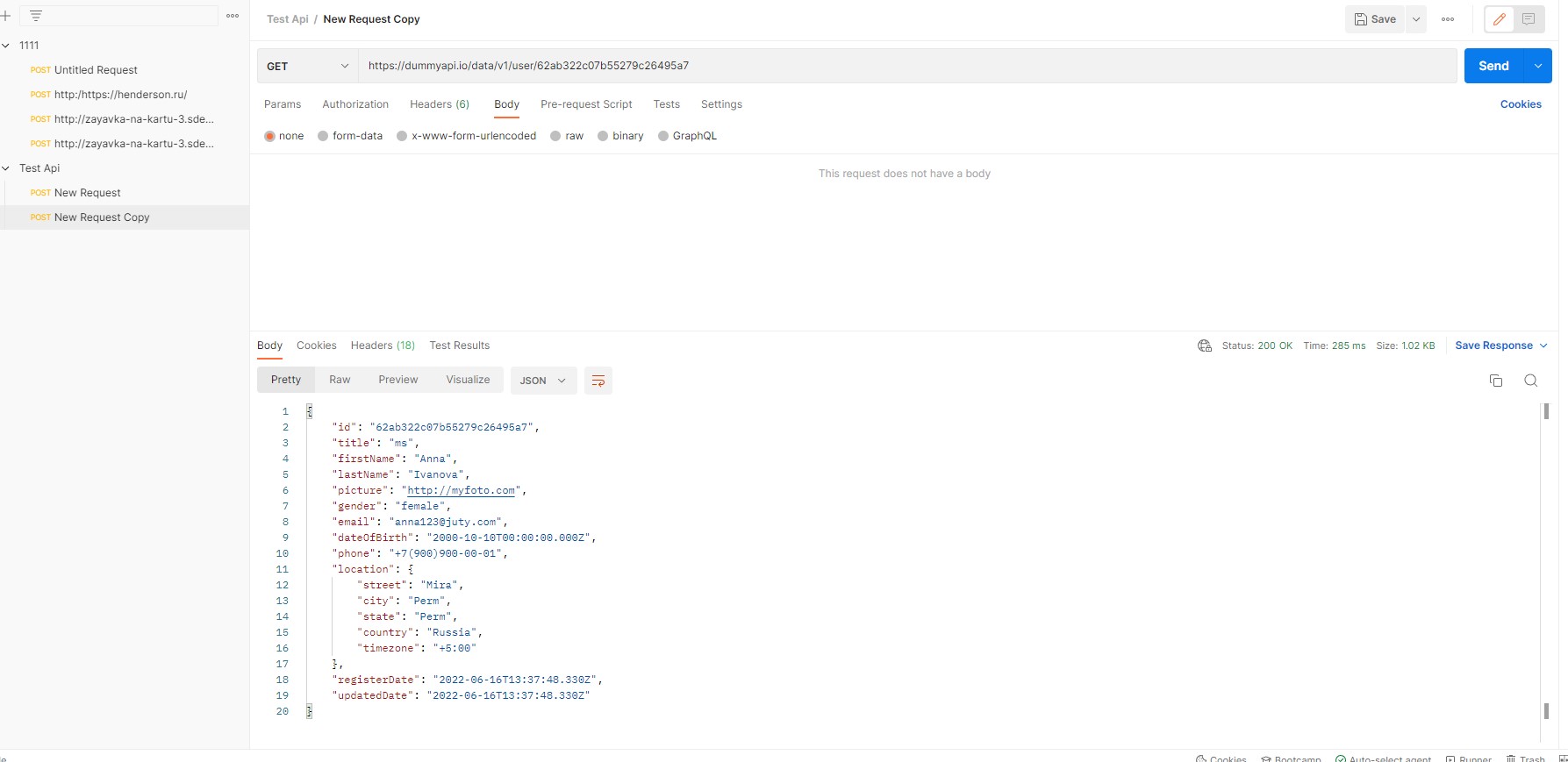 GitHub - iva1111/Postman-examples