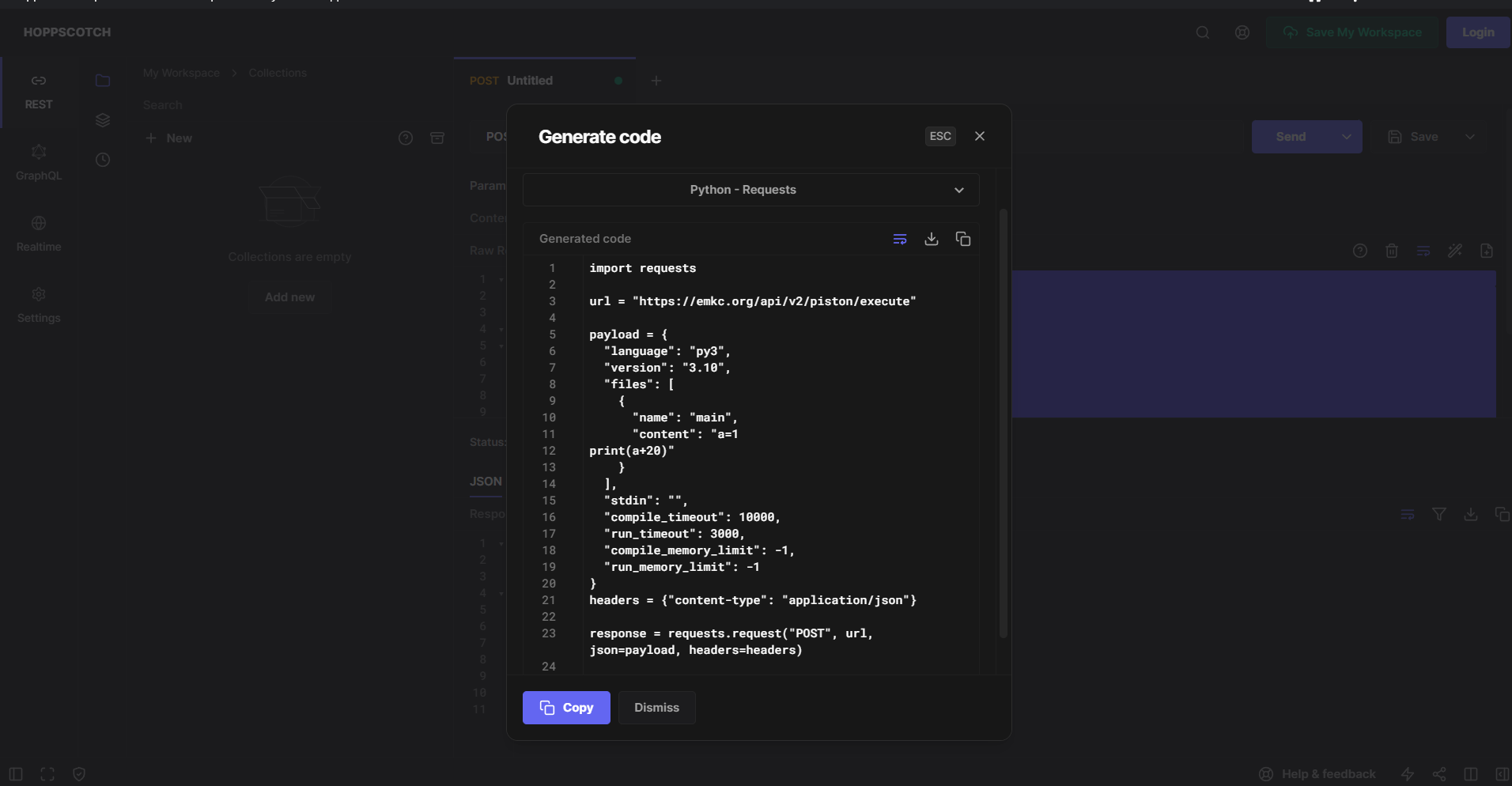 [bug]: Special characters not escaped when using the generate code feature · Issue #3011 ...