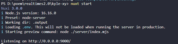 Host and Port in production mode · nuxt nuxt · Discussion #16004 · GitHub