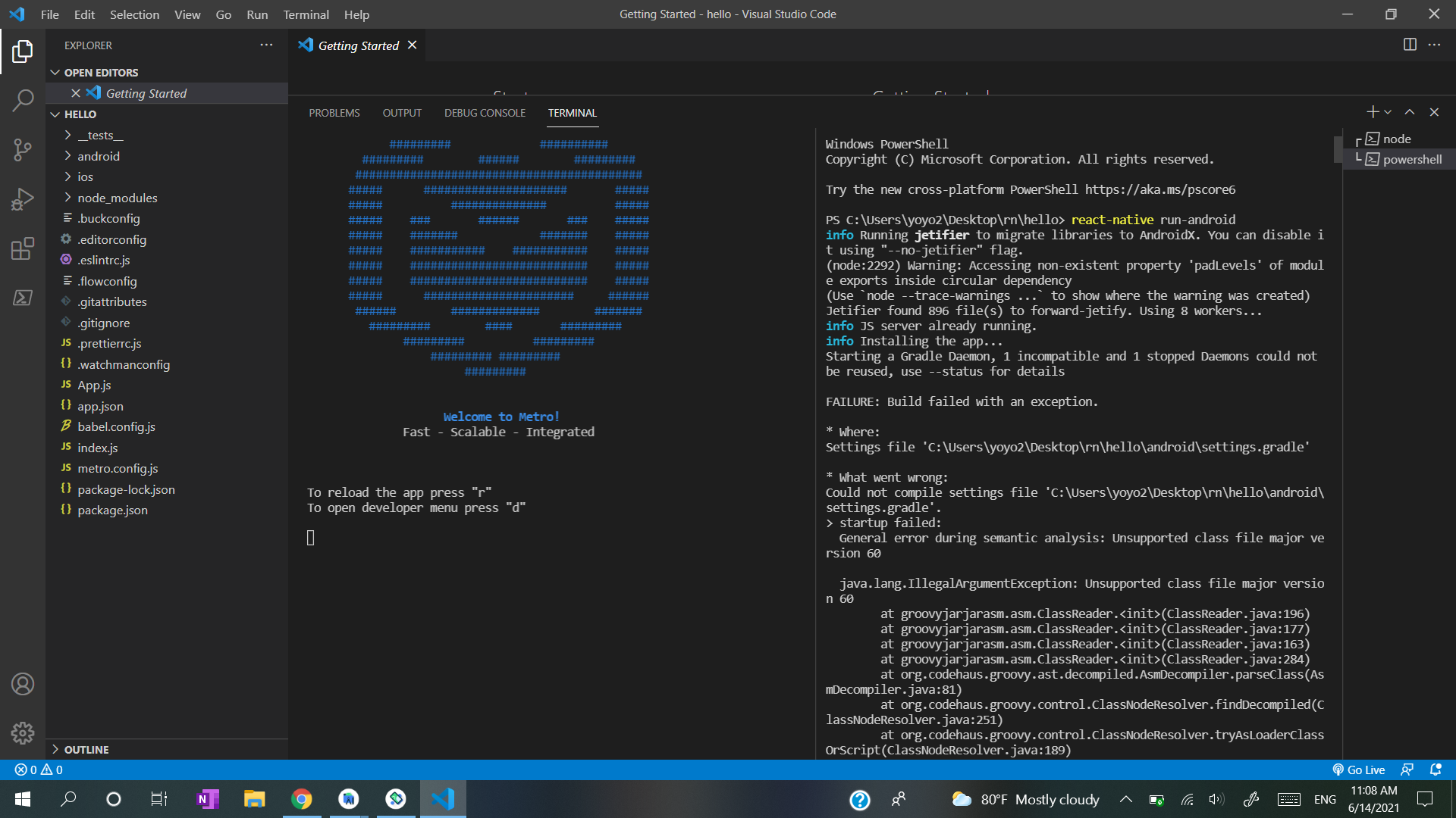 Why Bulid Failed Issue 1590 Microsoft Vscode React Native Github