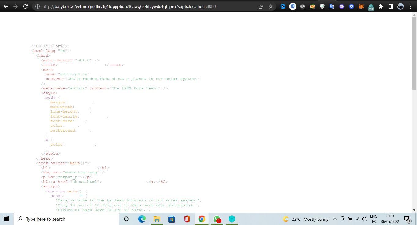 Webpage not displaying from the Multi-page website tutorial. · Issue #1140 · ipfs/ipfs-docs · GitHub