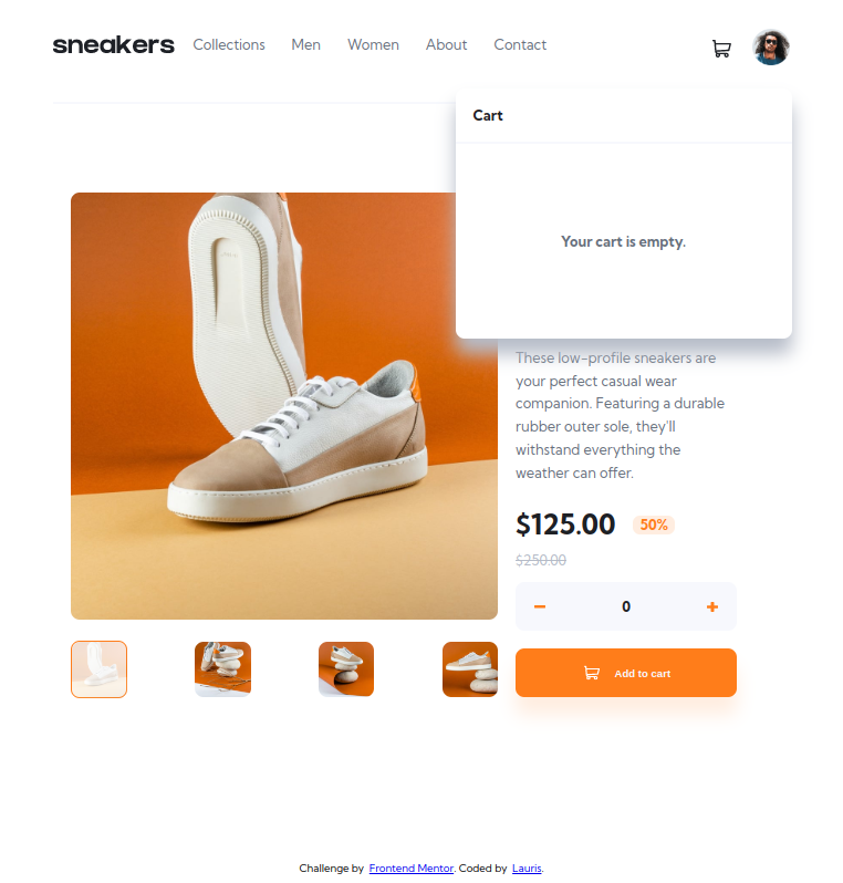 GitHub - lauriselvijs/e-commerce-product-page: Product page for e-commerce