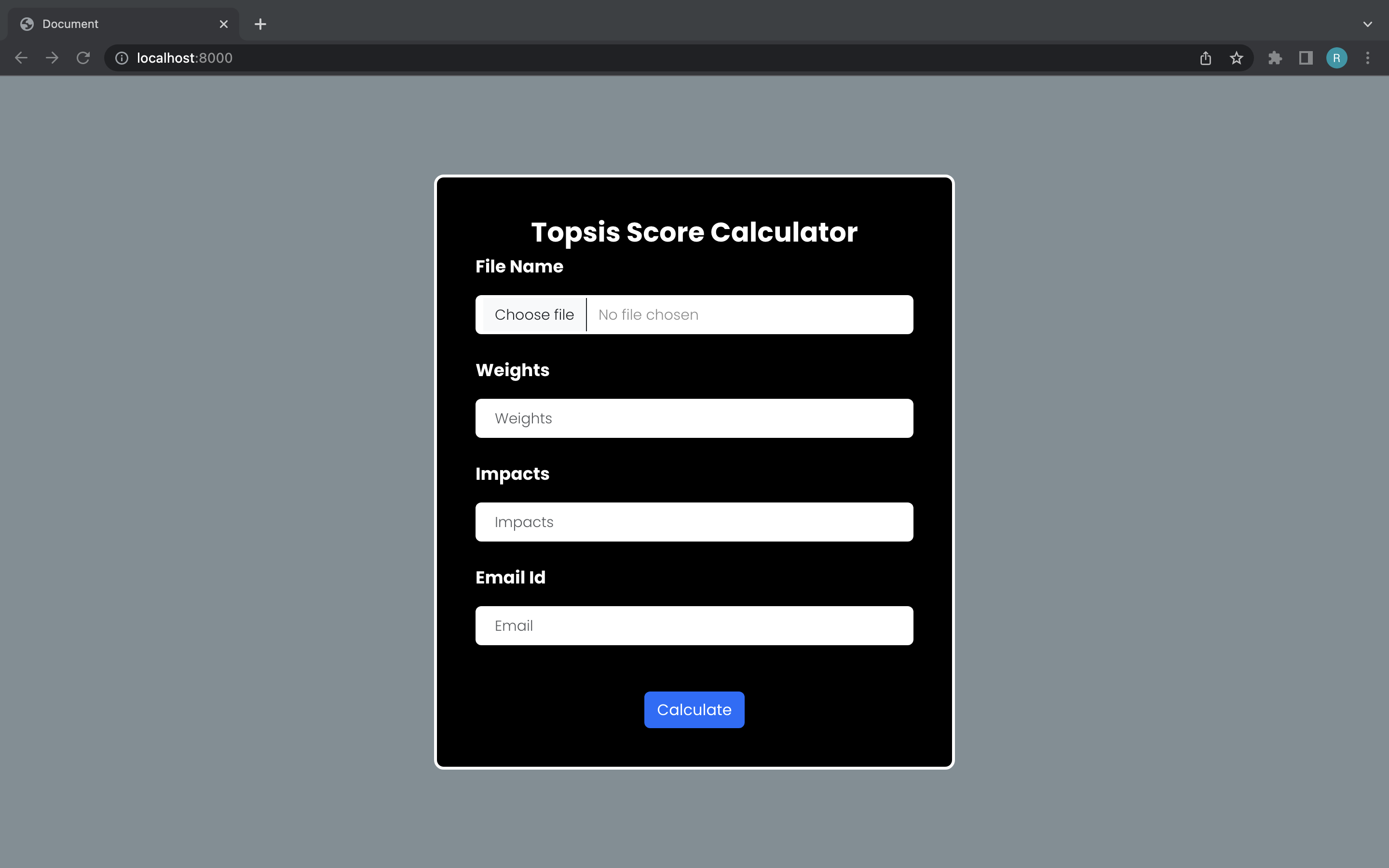 GitHub - rohan7grover/Topsis-Score-Calculator