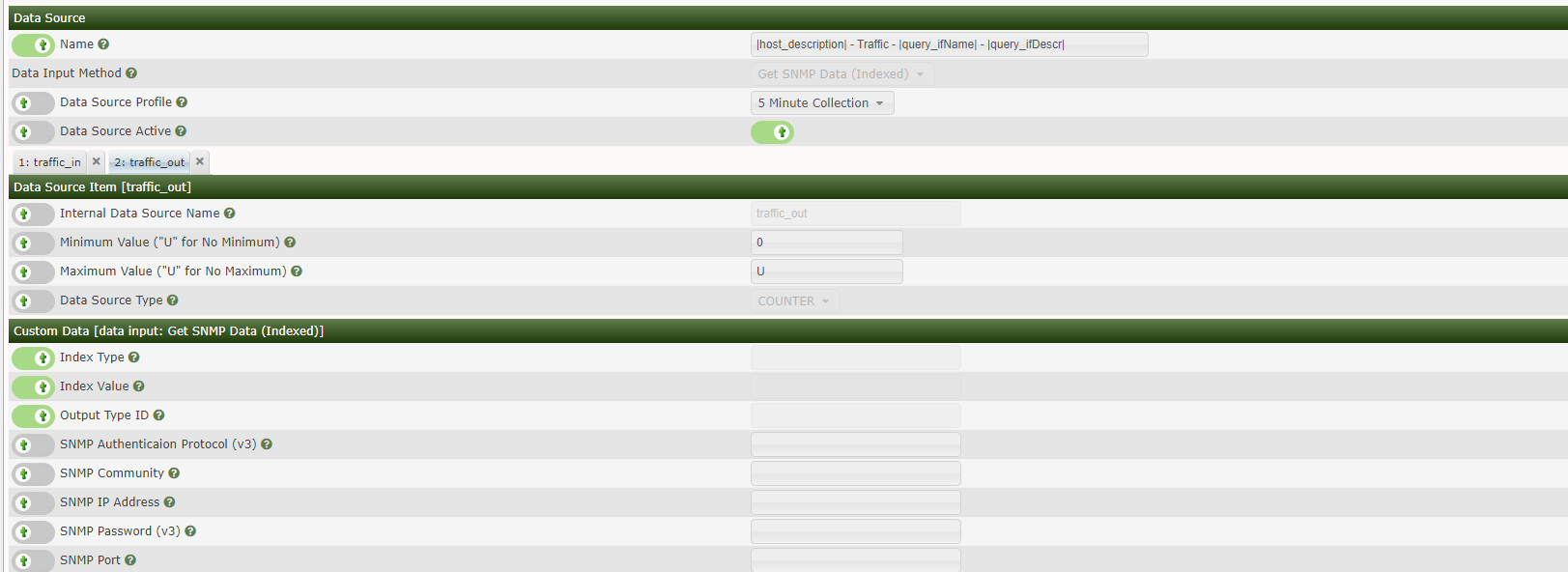 Cacti 1.2.18 not collecting data for traffic over 80 Giga bits per sec ...