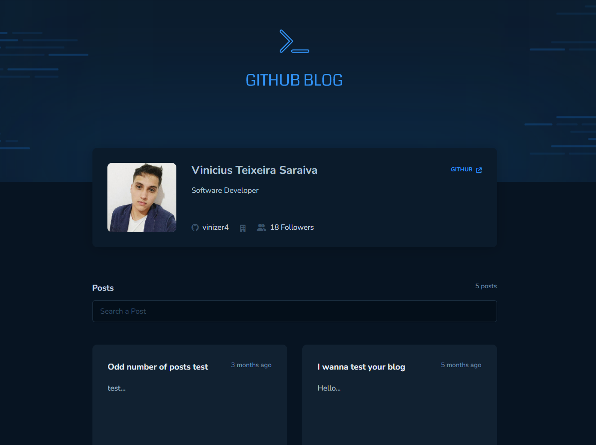 GitHub - vinizer4/ignite-github-blog