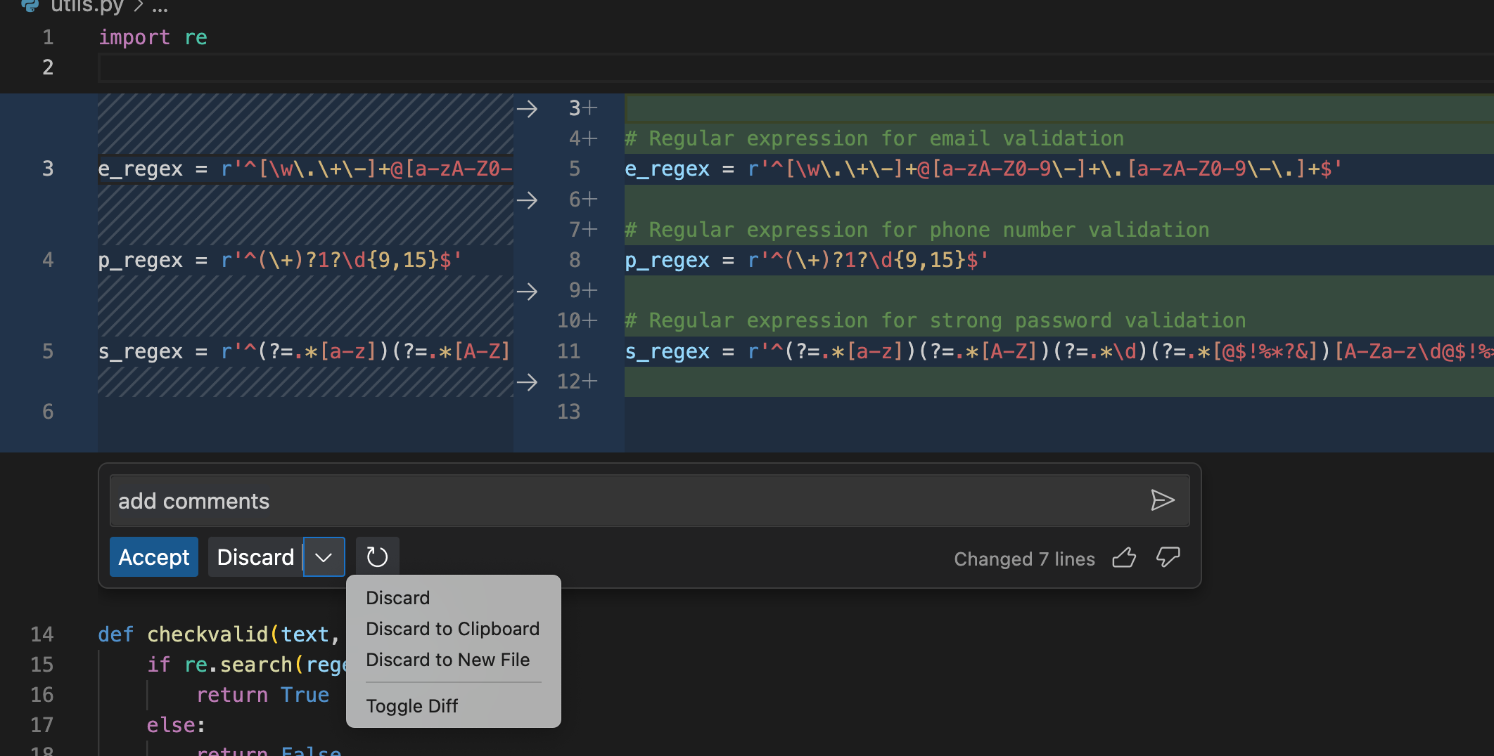 Toggle Inline Diff Not Discoverable In Inline Chat · Issue 186644 · Microsoftvscode · Github