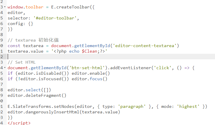 Problem calling text from php sql database · Issue #4886 · wangeditor-team/wangEditor · GitHub