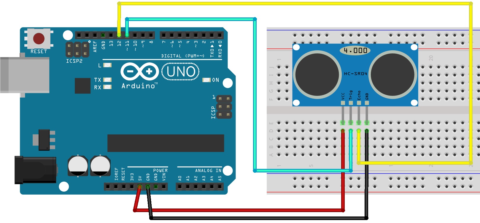 GitHub - frostglitch/ultrasonic-controller: Arduino ultrasonic sensor that acts as a controller ...