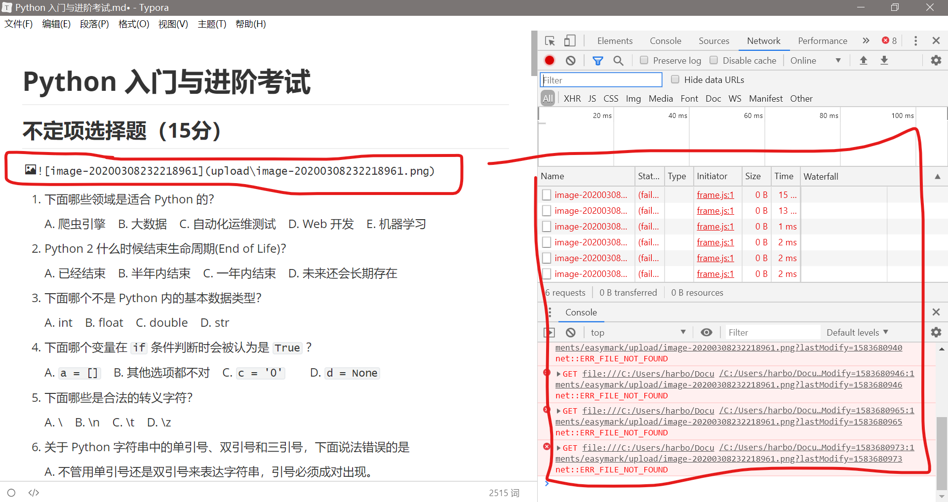 Paste to Typora for aotu-uploading using PicoGo would have PERMISSION ISSUE · Issue #3331 ...