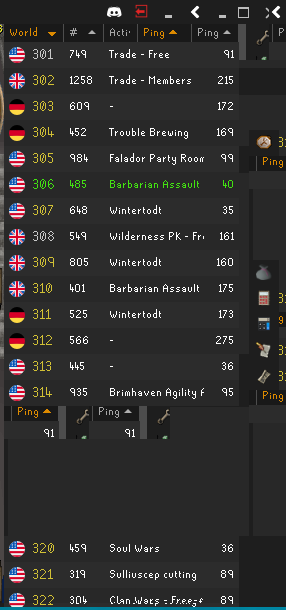 Plugin Sidebar Graphical Bug · Issue 13719 · Runelite Runelite · Github