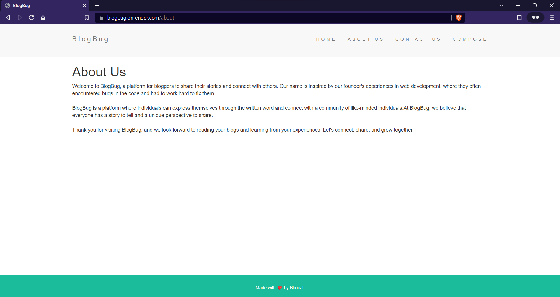 GitHub - bhupalisarma/blogBug